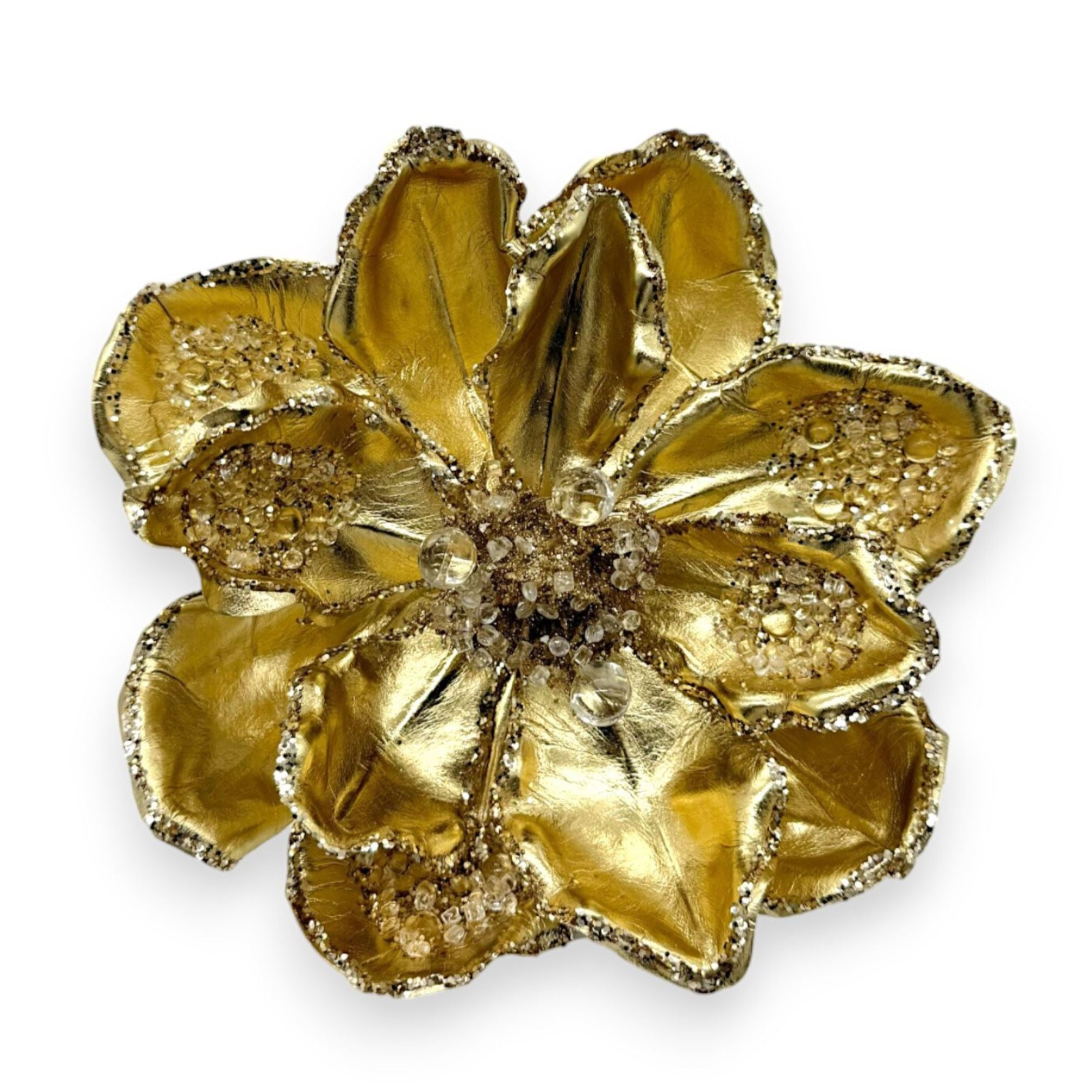 MAGNOLIA CRYSTOLIZED 9" – Chan's Silk Flowers, inc