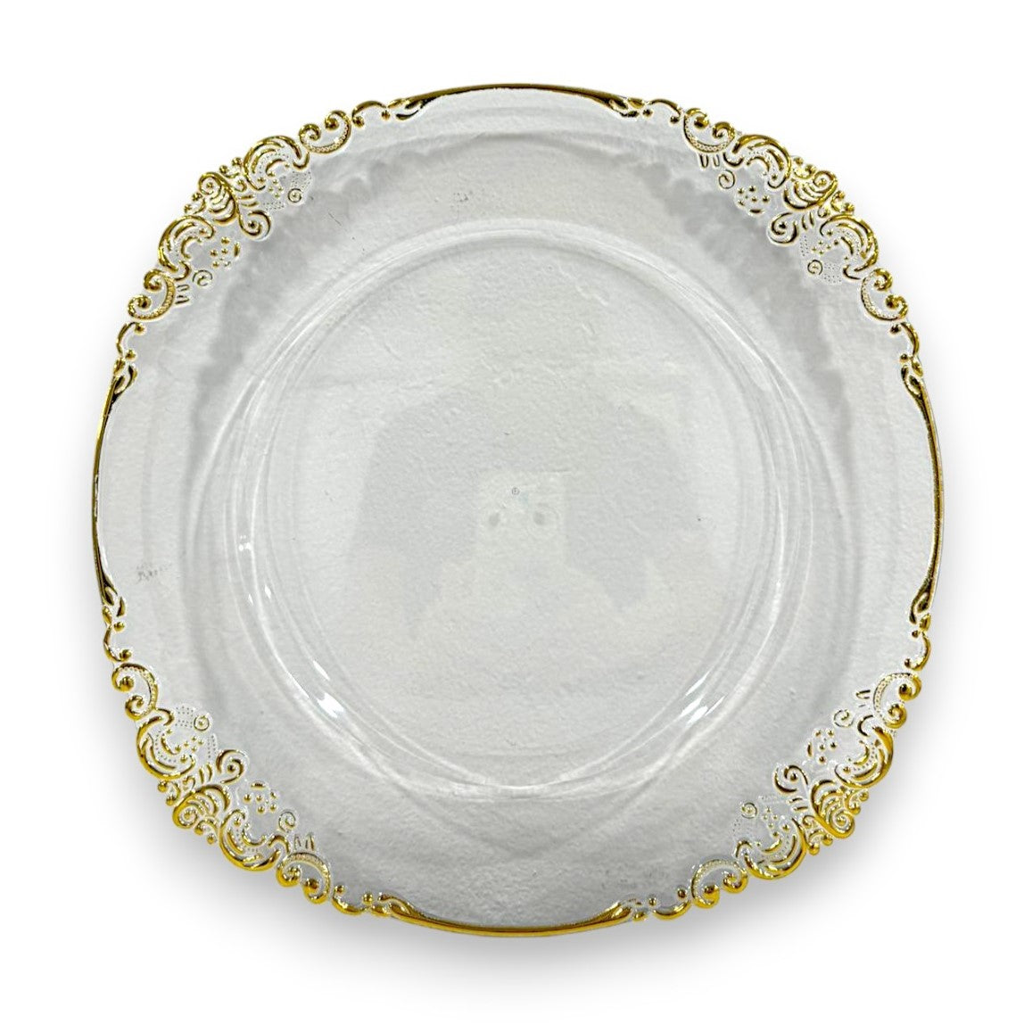 PLASTIC CHARGER LACE RIM – Chan's Silk Flowers, inc