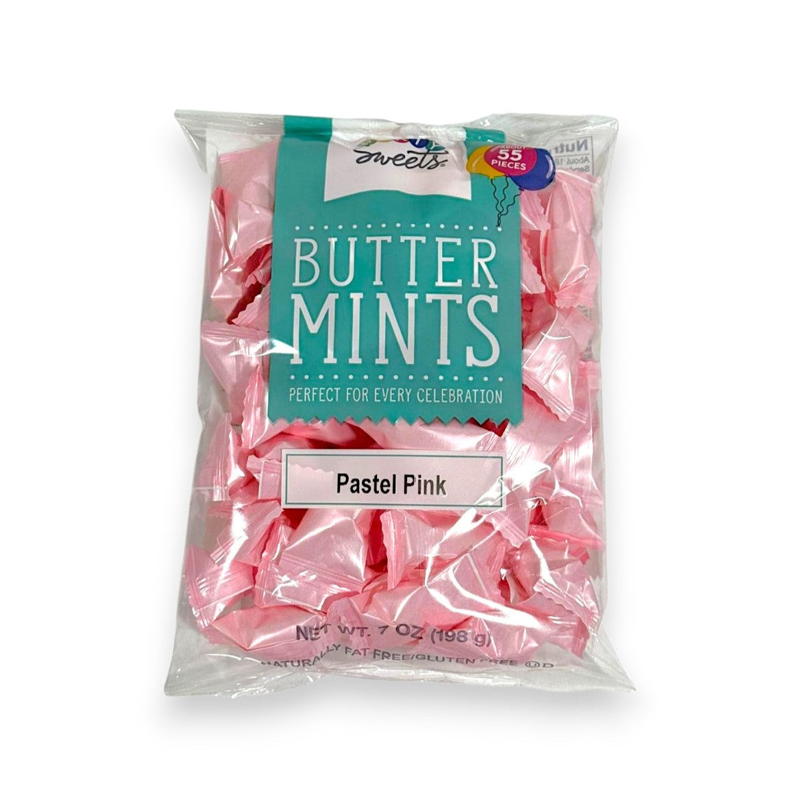 BUTTERMINTS 7OZ PASTEL PINK – Chan's Silk Flowers, inc