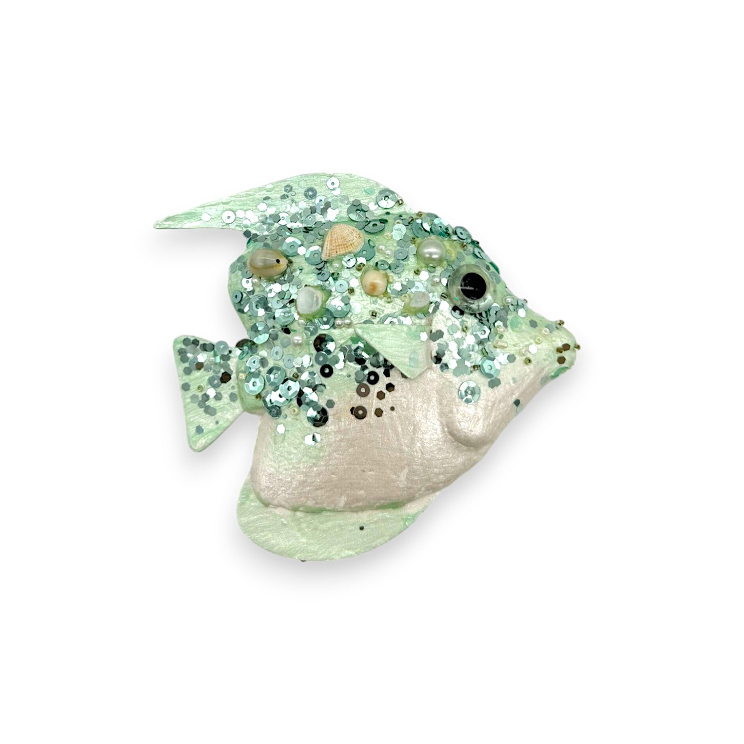 FISH WITH SHELL 5" – Chan's Silk Flowers, inc
