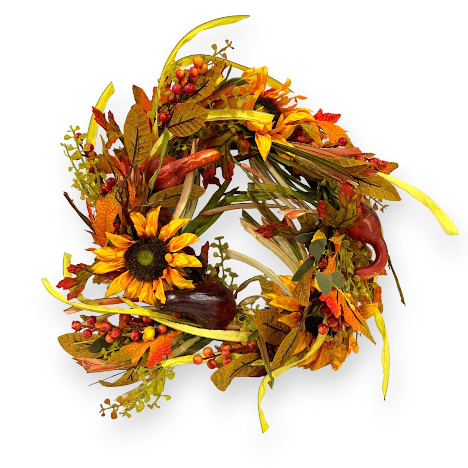 SNFL/SQUASH/BERRY WRTH – Chan's Silk Flowers, inc