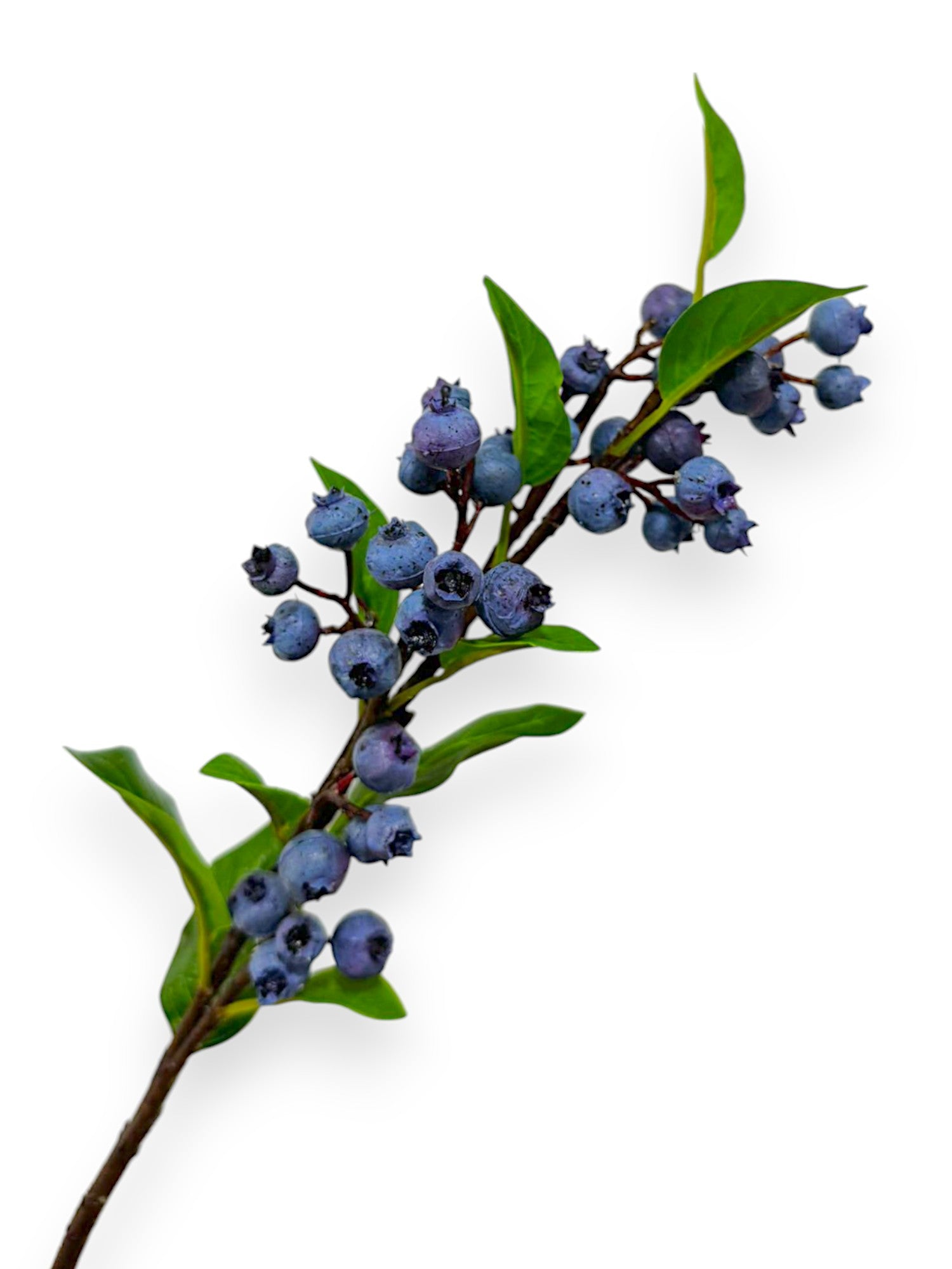 BLUEBERRY SPRAY 22" – Chan's Silk Flowers, inc