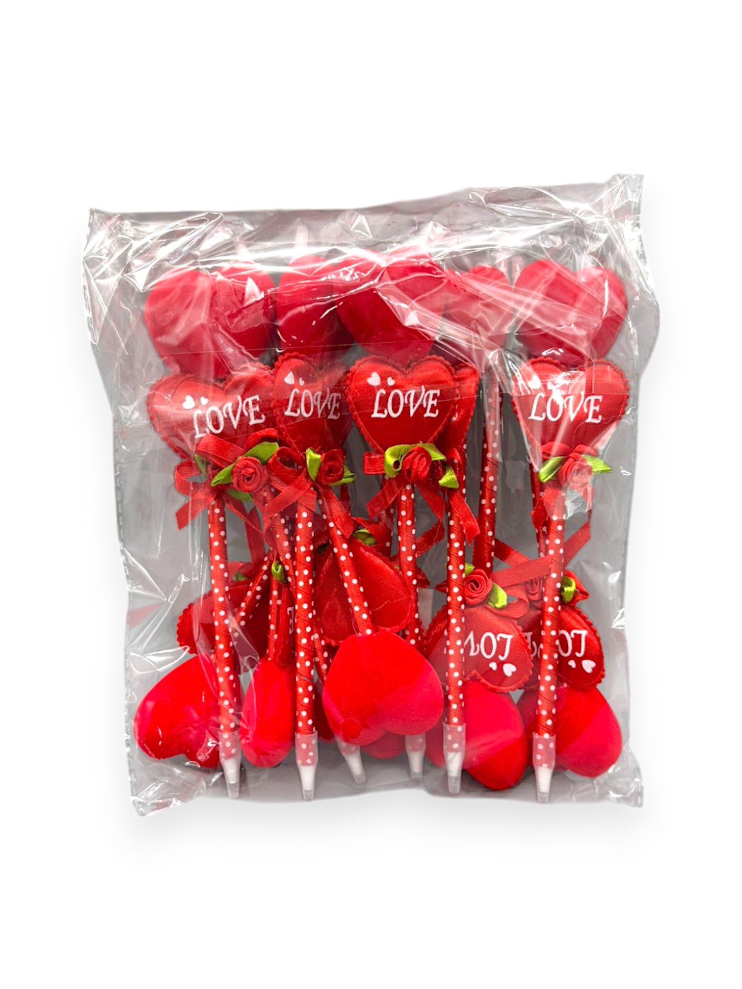 HEART PEN DOZEN – Chan's Silk Flowers, inc