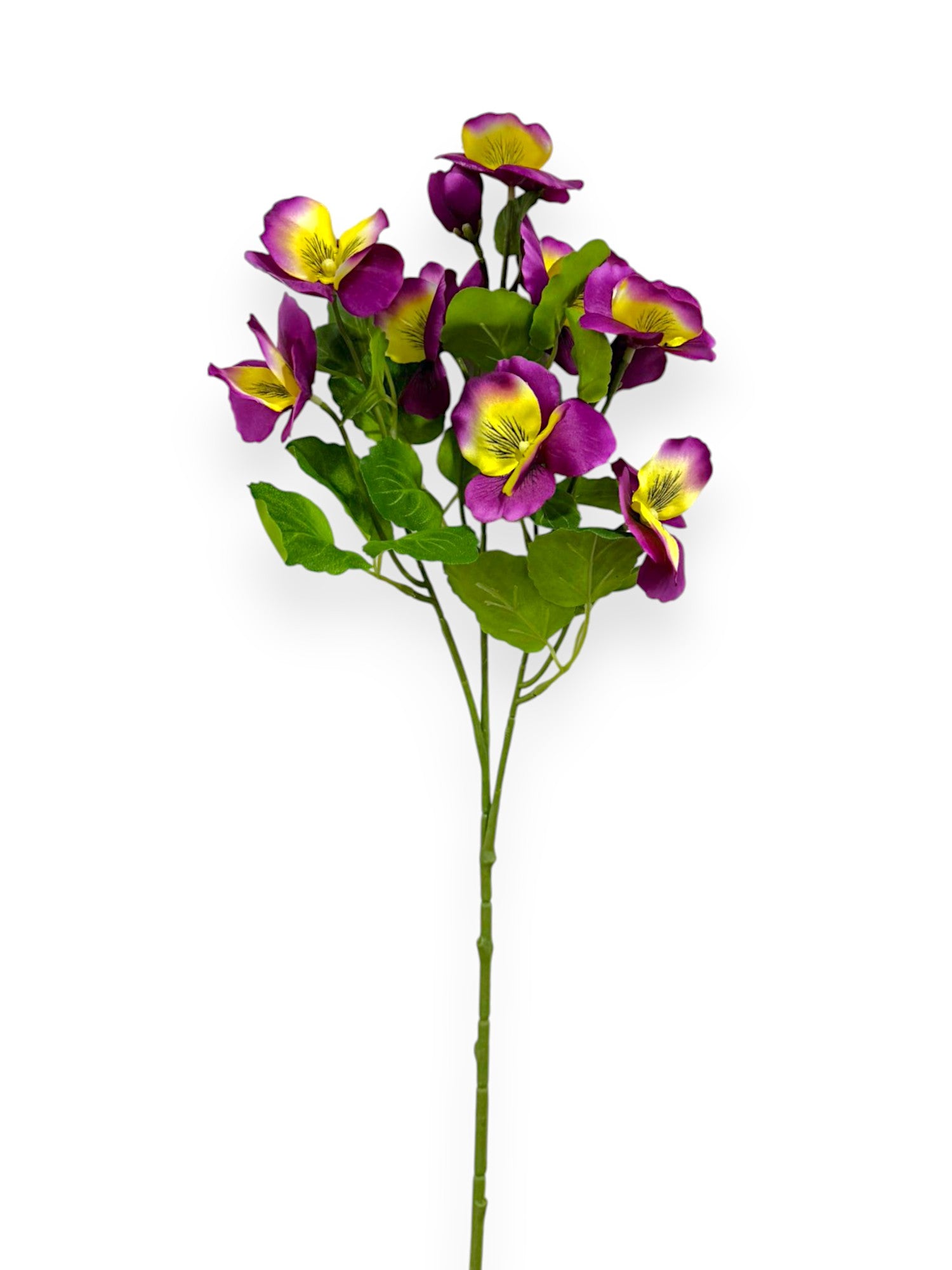 PANSY LEAF SPRAY 25" – Chan's Silk Flowers, inc