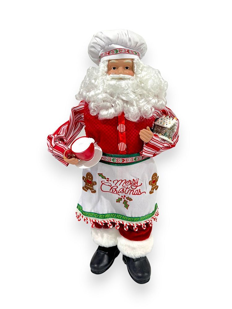 COOK SANTA 18" – Chan's Silk Flowers, inc