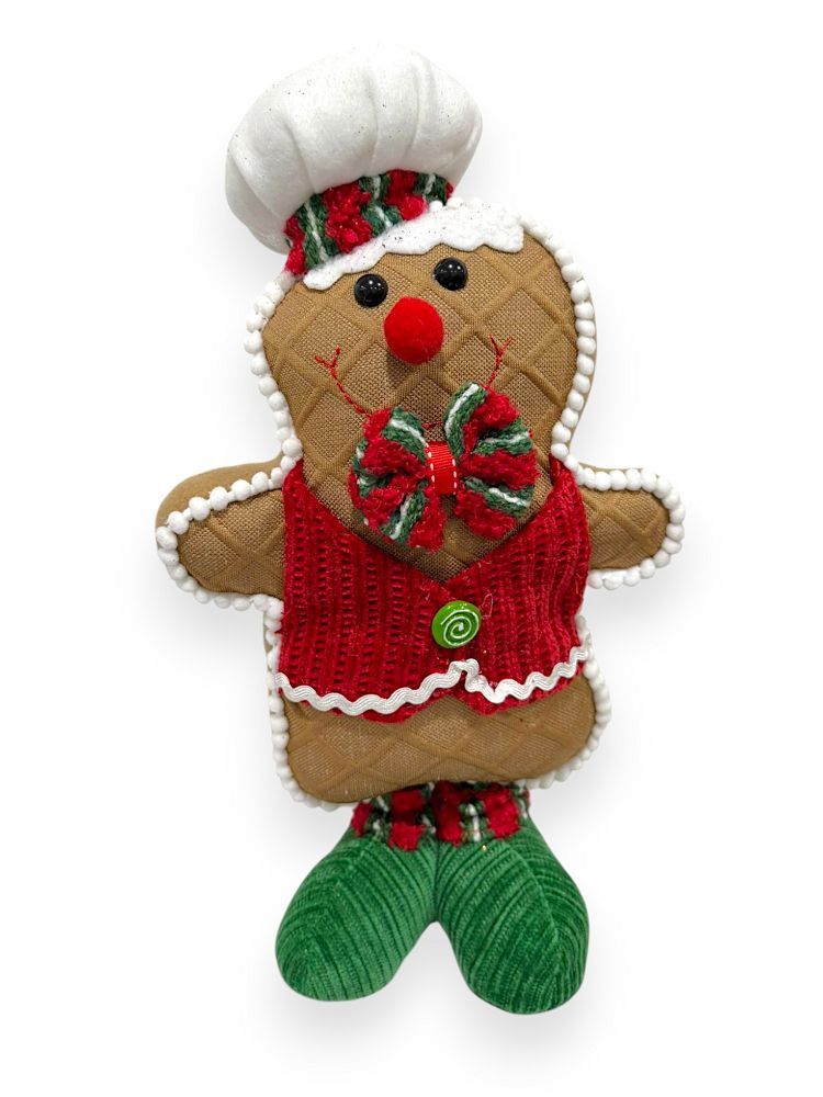 Gingerbread Plush Doll 14" – Chan's Silk Flowers, inc